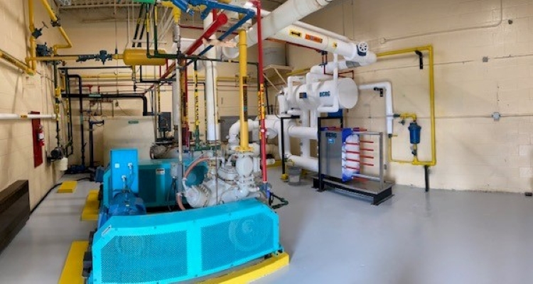 Custom Ammonia Refrigeration System - Ken Houston Memorial Arena - Berg ...