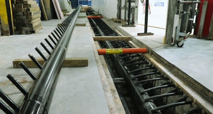 Custom Ammonia Ice Rink Header Replacement - Berg Chilling Systems Inc.