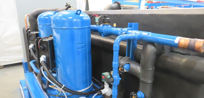 Remote split Air-Cooled Chilling System for a test facility| Cap-Thin ...